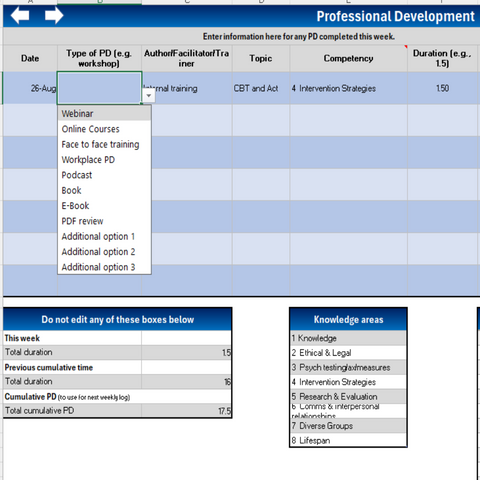 The Ultimate Logbook (5+1) – psychologysquared