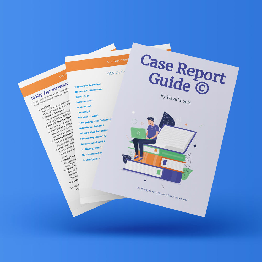 The Case Report Pack – psychologysquared